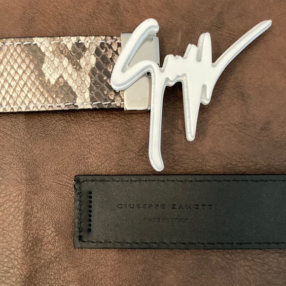 Giuseppe Zanotti | Accessories | Giuseppe Zanotti Signature Snake Print ...